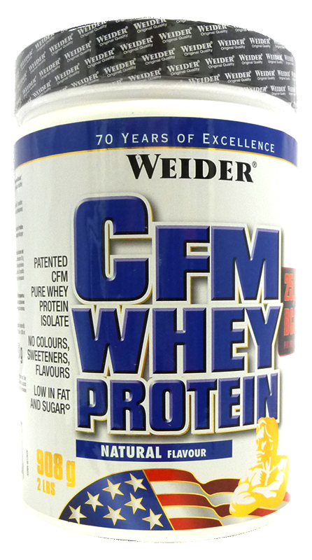 Weider CFM Whey Protein - Bodybuilding and Sports Supplements