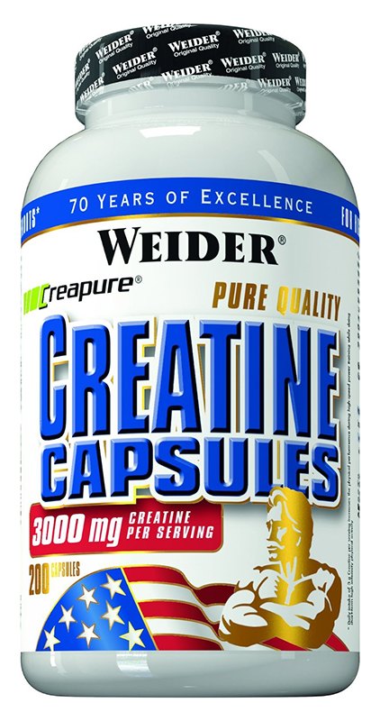 Weider Creatine Capsules - Bodybuilding and Sports Supplements
