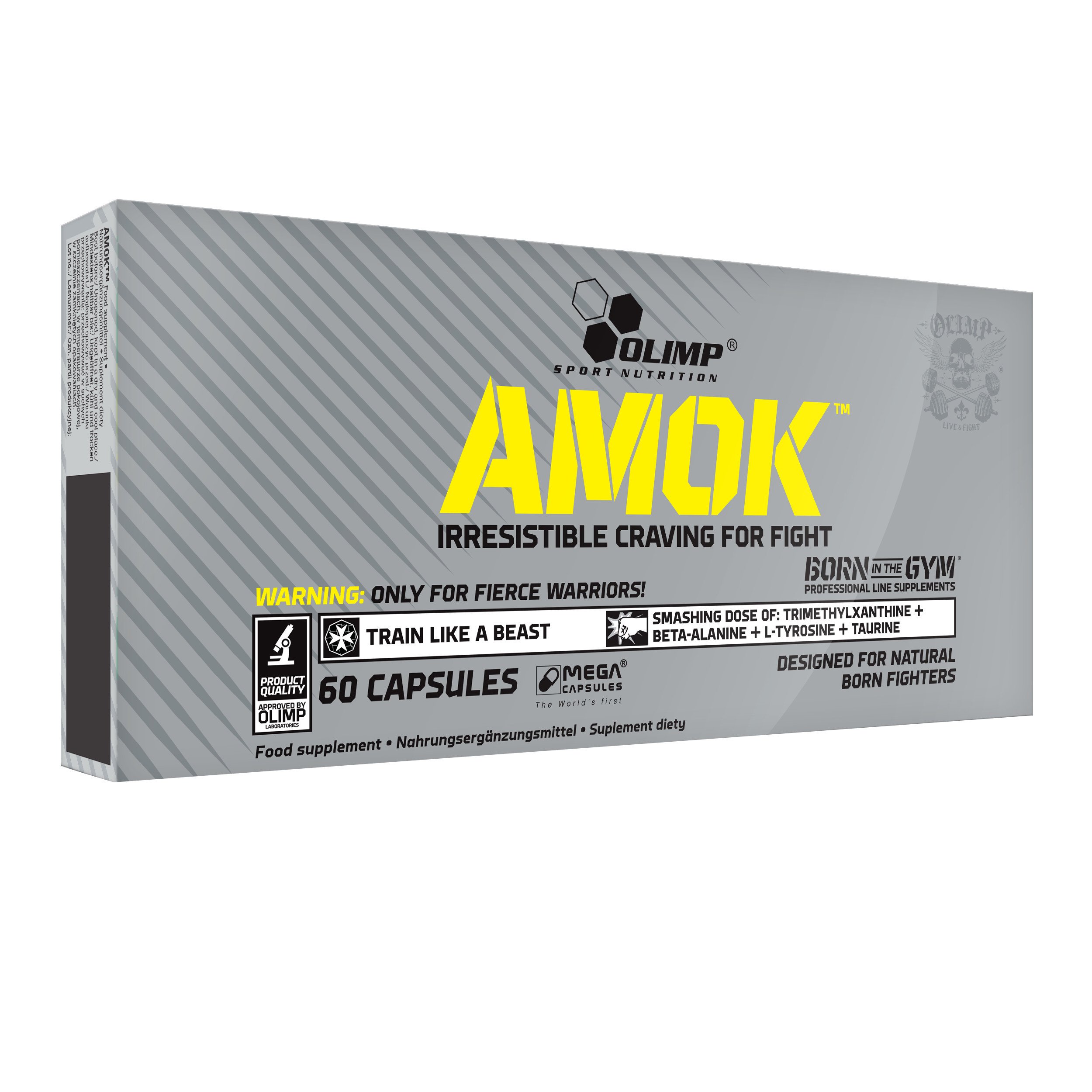 Olimp - Supplements Amok - 60 caps - Bodybuilding and Sports Supplements