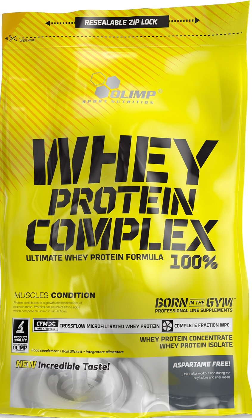 Olimp Nutrition Whey Protein Complex 100% - Bodybuilding and Sports Supplements