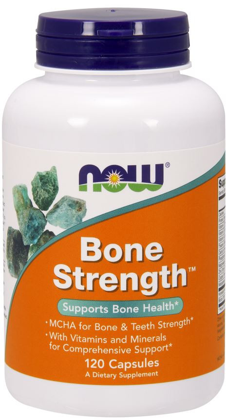 NOW Foods Bone Strength - Bodybuilding and Sports Supplements