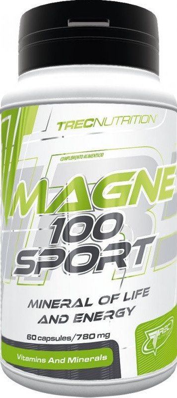 Trec Nutrition MAGNE-100 Sport - 60 caps - Bodybuilding and Sports ...