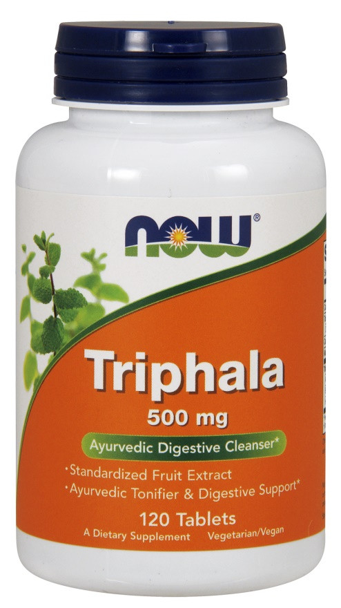 NOW Foods Triphala, 500mg - 120 tablets - Bodybuilding and Sports ...