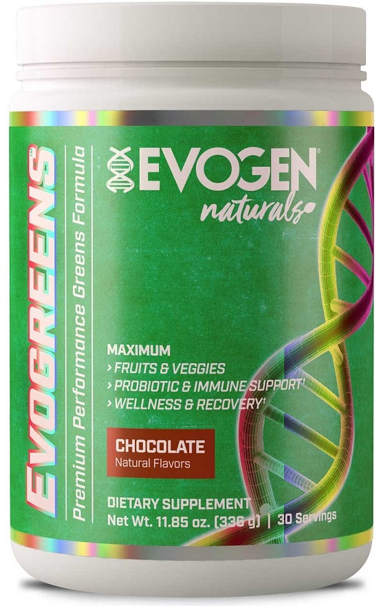 Evogen Evogreens Naturals - Bodybuilding and Sports Supplements