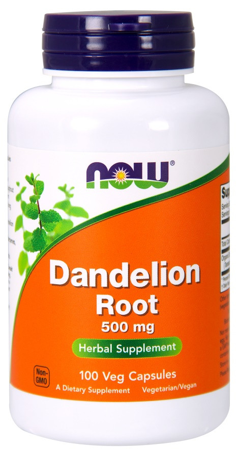 NOW Foods Dandelion Root, 500mg - 100 vcaps - Bodybuilding and Sports ...