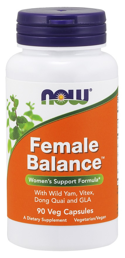 NOW Foods Female Balance - 90 vcaps - Bodybuilding and Sports Supplements