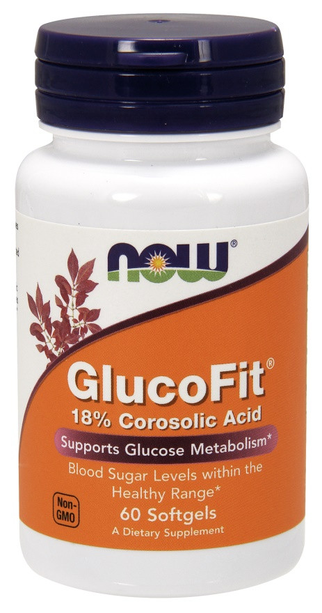 NOW Foods GlucoFit - 60 softgels - Bodybuilding and Sports Supplements