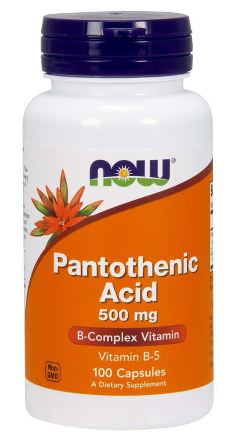 NOW Foods Pantothenic Acid - Bodybuilding and Sports Supplements