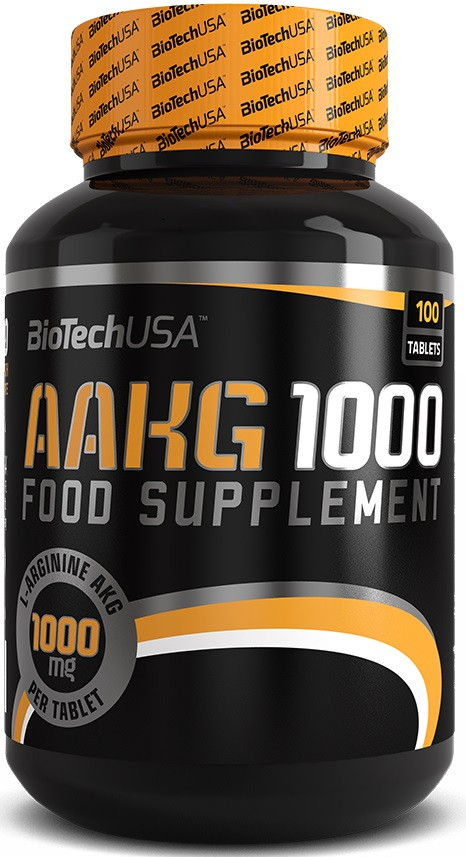 BioTechUSA AAKG 1000 - 100 tablets - Bodybuilding and Sports Supplements