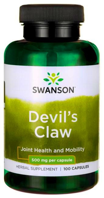 Swanson Devil's Claw, 500mg - 100 caps - Bodybuilding and Sports ...