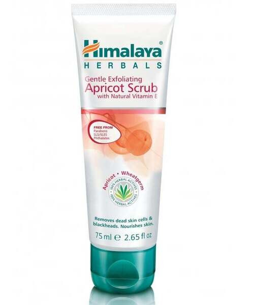 Himalaya Gentle Exfoliating Apricot Scrub - 75 ml. - Bodybuilding and ...