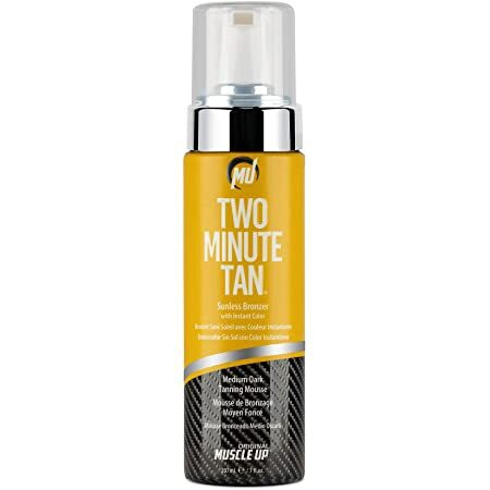 Pro Tan Two Minute Tan, Sunless Bronzer Instant Glow Dark Tanning Gel ...
