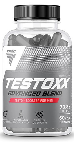 Trec Nutrition Testoxx, 1230mg - 60 caps - Bodybuilding and Sports ...