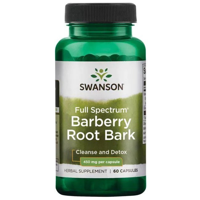 Swanson Full Spectrum Barberry Root Bark, 450mg - 60 caps ...