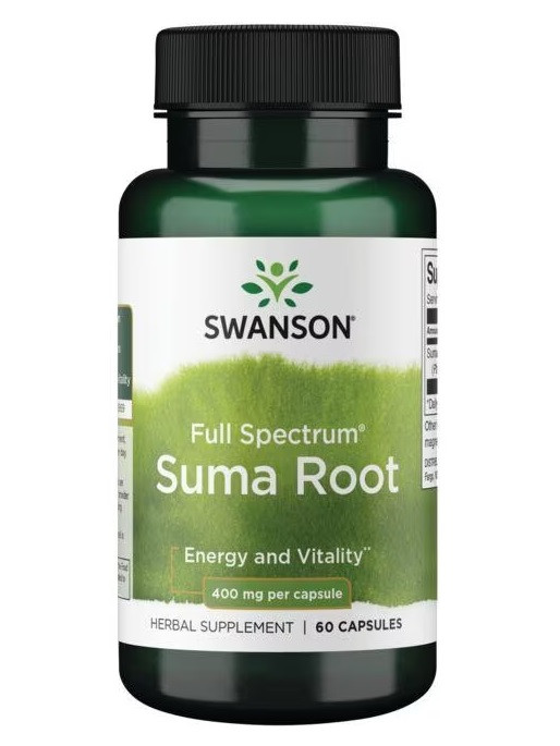 Swanson Full Spectrum Suma Root, 400mg - 60 caps - Bodybuilding and ...