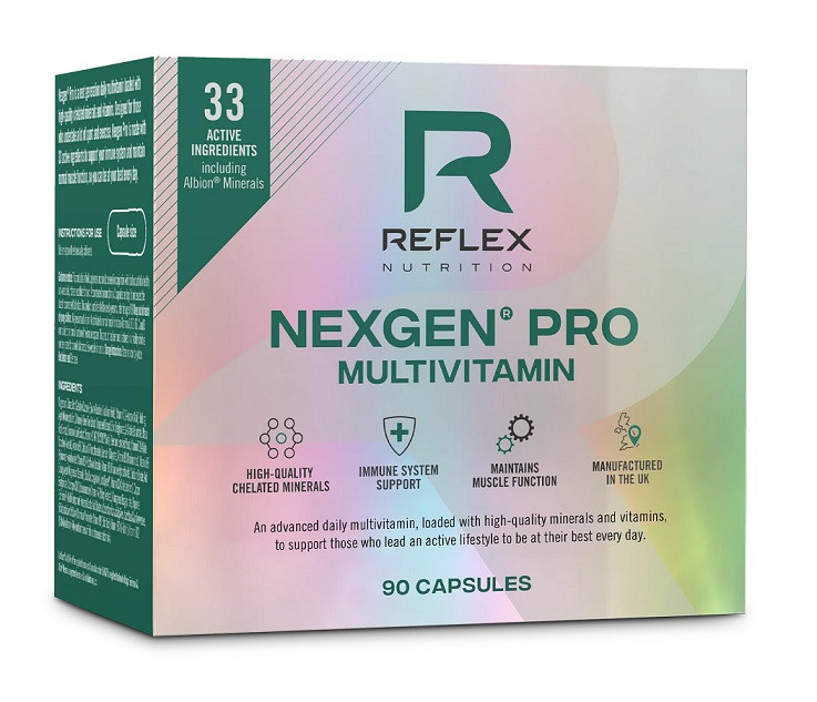 Reflex Nutrition Nexgen Pro Sports Multivitamin - 90 caps ...