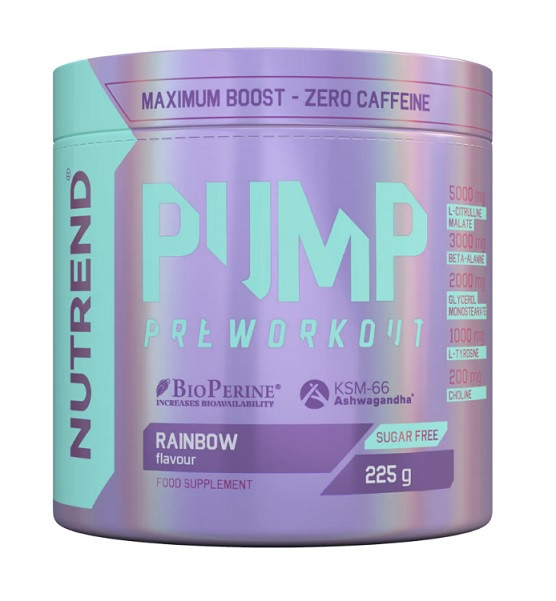 Nutrend Pump Pre-Workout - Bodybuilding and Sports Supplements