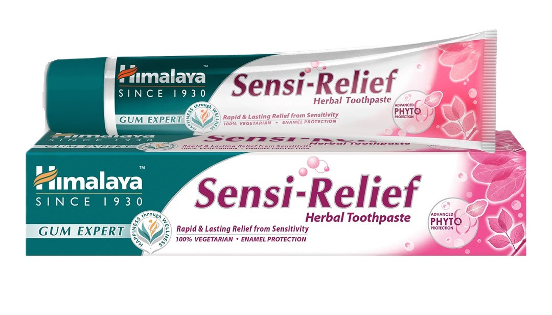 Himalaya Sensi-Relief Herbal Toothpaste - 75 ml. - Bodybuilding and ...