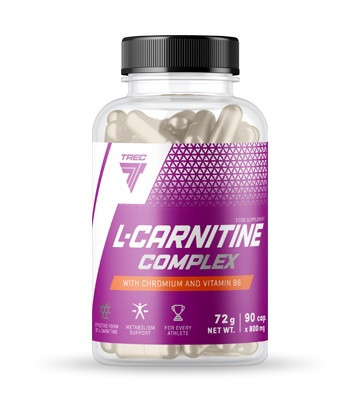 Trec Nutrition L-Carnitine Complex - 90 caps - Bodybuilding and Sports ...