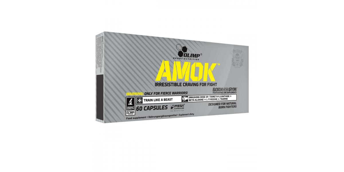 Olimp - Supplements Amok - 60 caps - Bodybuilding and Sports Supplements