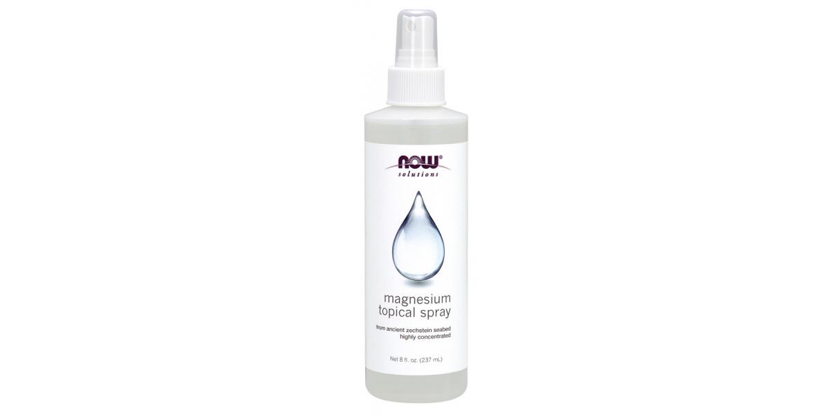 NOW Foods Magnesium Topical Spray - 237 ml. - Bodybuilding and Sports ...