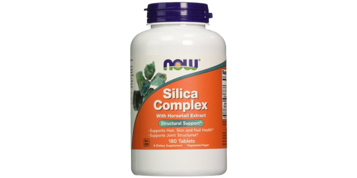 NOW Foods Silica Complex with Horsetail Extract - 180 tablets ...