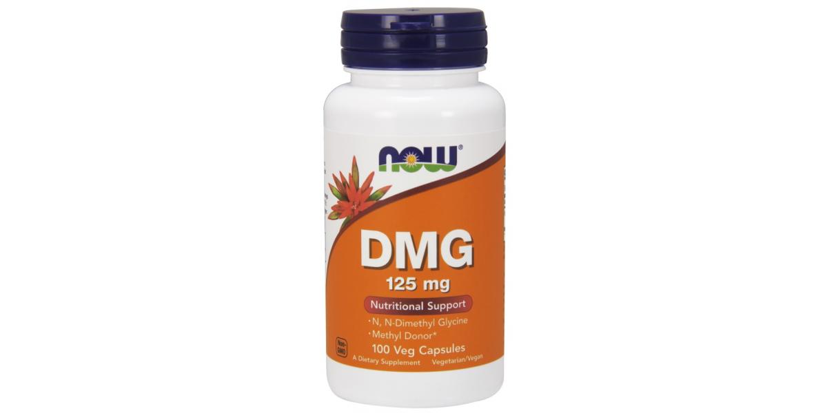 NOW Foods DMG (Dimethylglycine), 125mg - 100 vcaps - Bodybuilding and ...
