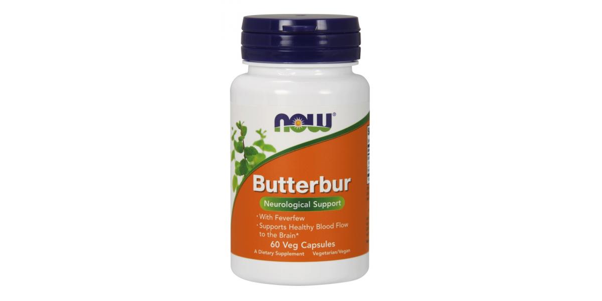 NOW Foods Butterbur - 60 vcaps - Bodybuilding and Sports Supplements