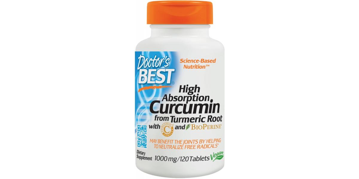Doctor's Best High Absorption Curcumin From Turmeric Root with C3 ...