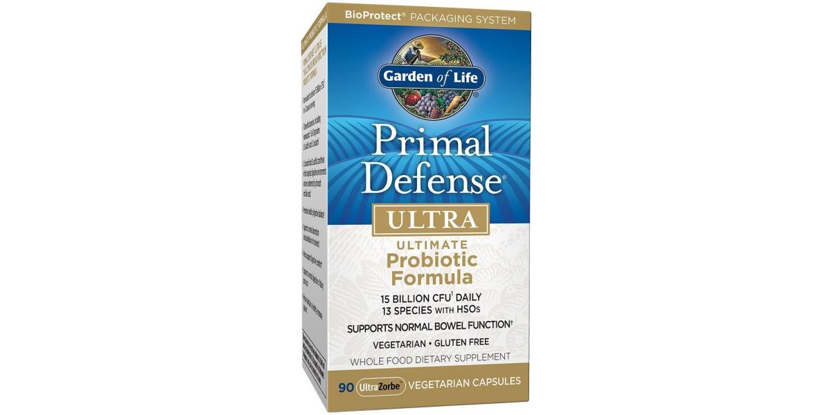 Garden of Life Primal Defense Ultra, Ultimate Probiotic Formula - 90 ...