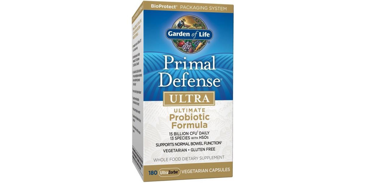 Garden of Life Primal Defense Ultra - 180 vcaps - Bodybuilding and ...