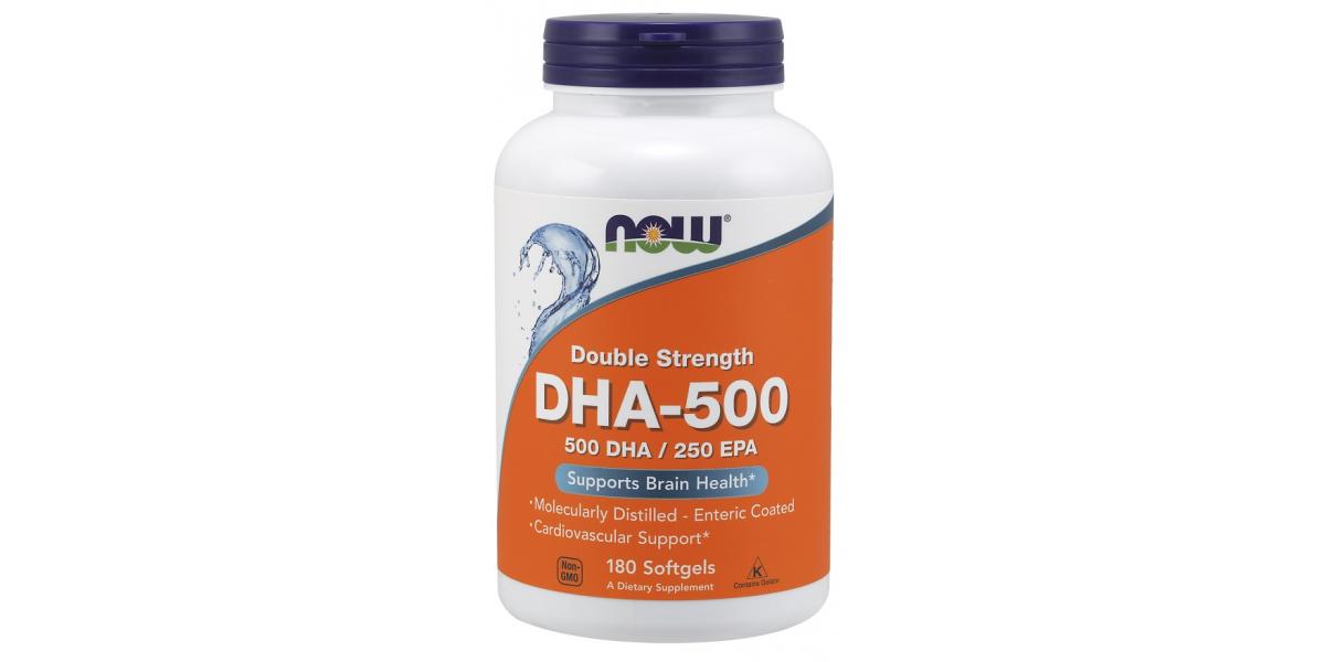 NOW Foods DHA-500 - Bodybuilding and Sports Supplements