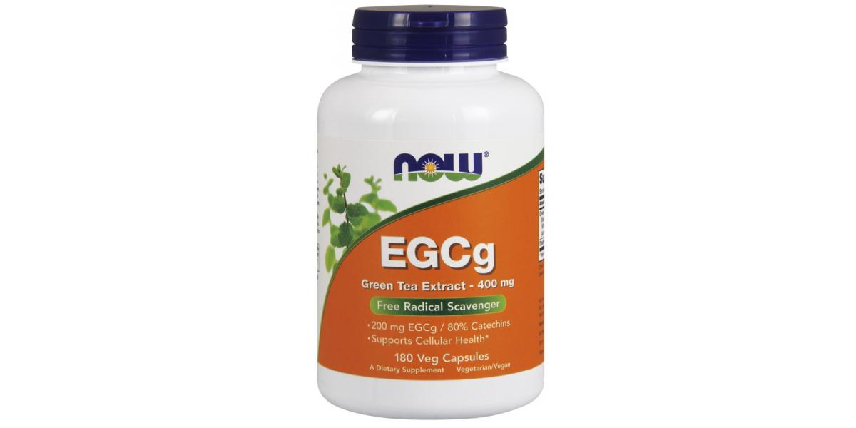 NOW Foods EGCg Green Tea Extract - Bodybuilding and Sports Supplements