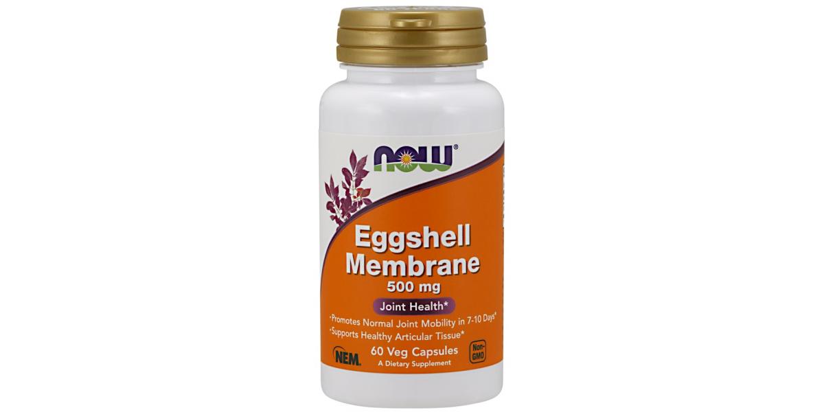 NOW Foods Eggshell Membrane, 500mg - 60 vcaps - Bodybuilding and Sports ...