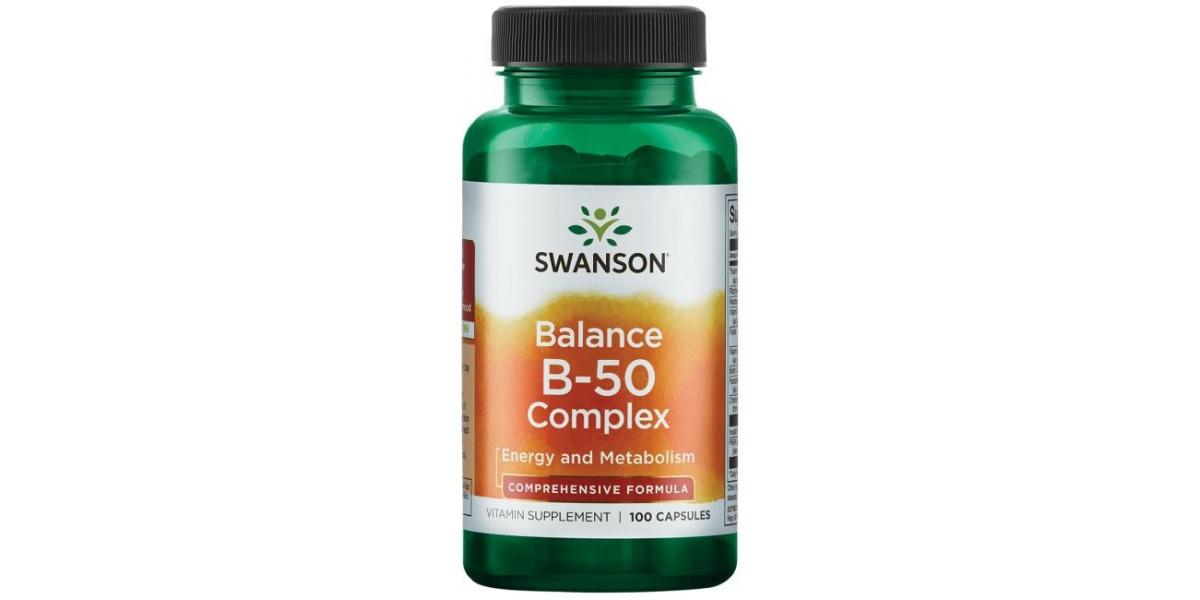 Swanson Balance B-50 - 100 caps - Bodybuilding and Sports Supplements