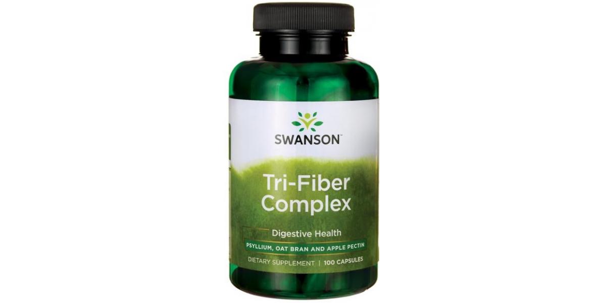 Swanson Tri-Fiber Complex - 100 caps - Bodybuilding and Sports Supplements
