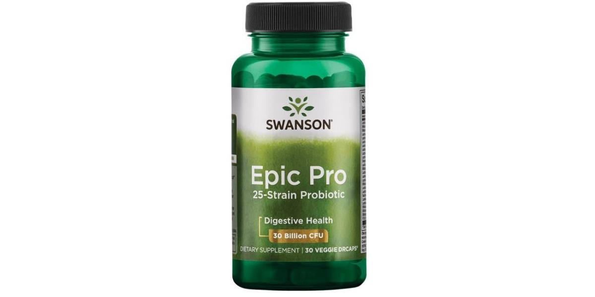 Swanson Epic Pro 25-Strain Probiotic - 30 vcaps - Bodybuilding and ...