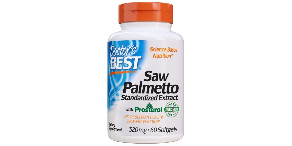 Doctor's Best Saw Palmetto Standardized Extract with Prosterol ...