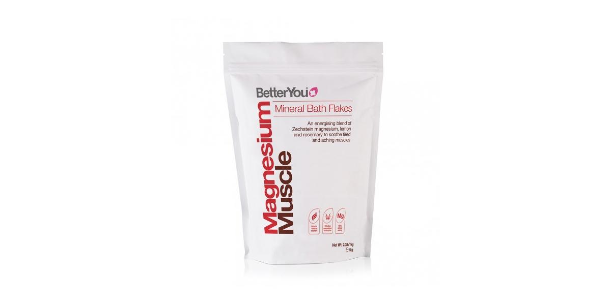 BetterYou Magnesium Flakes Muscle - 1000 grams - Bodybuilding and ...