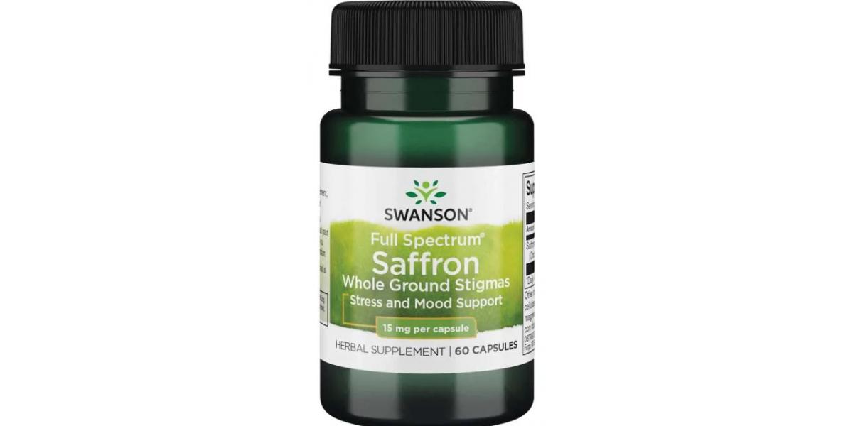 Swanson Full Spectrum Saffron, 15mg - 60 caps - Bodybuilding and Sports ...