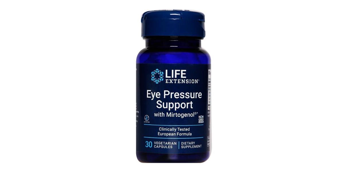 Life Extension Eye Pressure Support with Mirtogenol - 30 vcaps ...