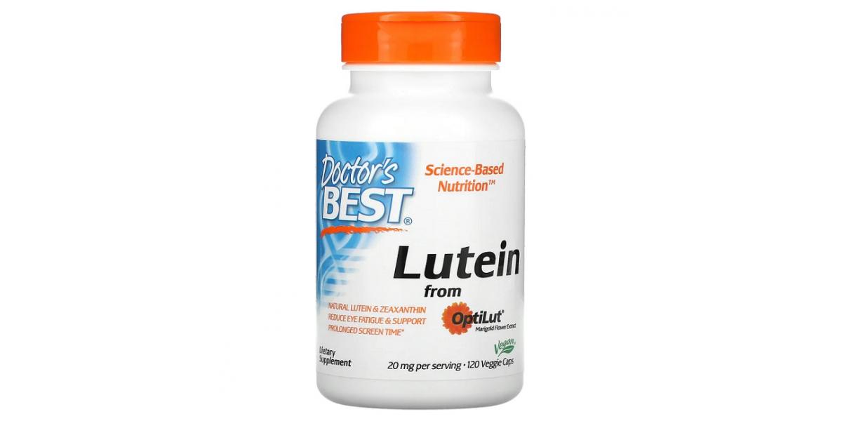 Doctor's Best Lutein from OptiLut, 10mg - 120 vcaps - Bodybuilding and ...