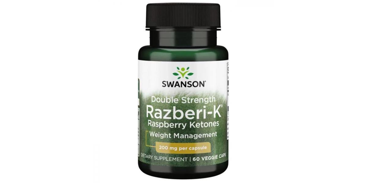 Swanson Double Strength Razberi-K, 200mg - 60 vcaps - Bodybuilding and ...