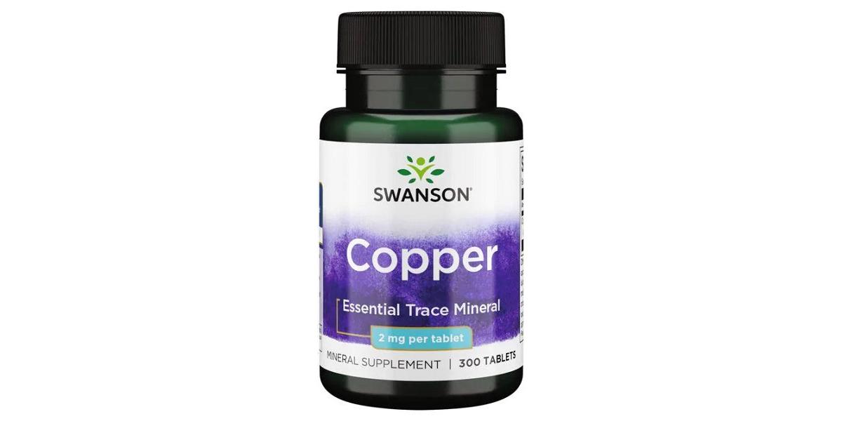 Swanson Copper, 2mg - 300 tablets - Bodybuilding and Sports Supplements