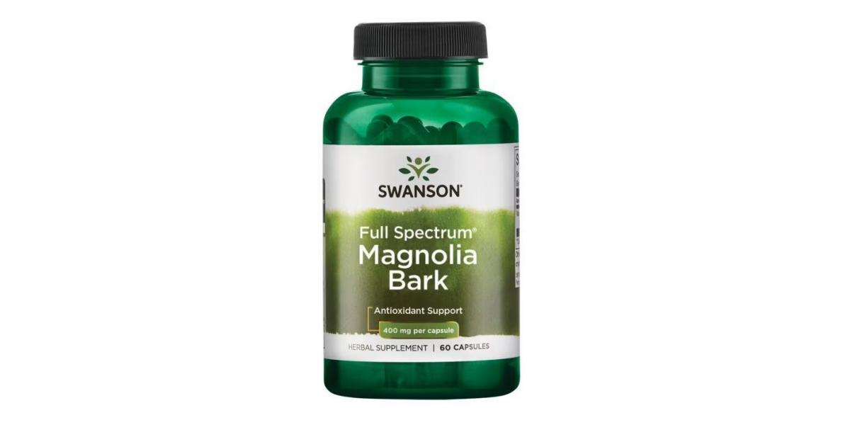 Swanson Full Spectrum Magnolia Bark, 400mg - 60 caps - Bodybuilding and ...