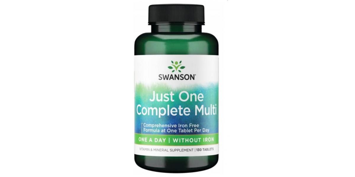 Swanson Just One Complete Multi without Iron - 130 tablets ...