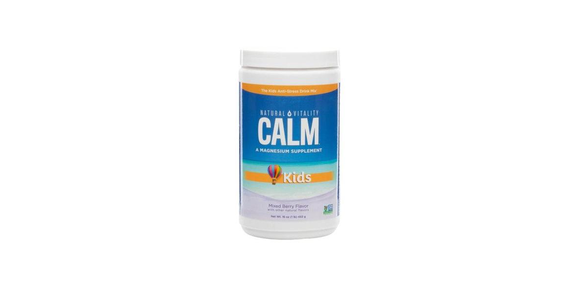 Natural Vitality Natural Calm Kids, Mixed Berry - 453 grams ...