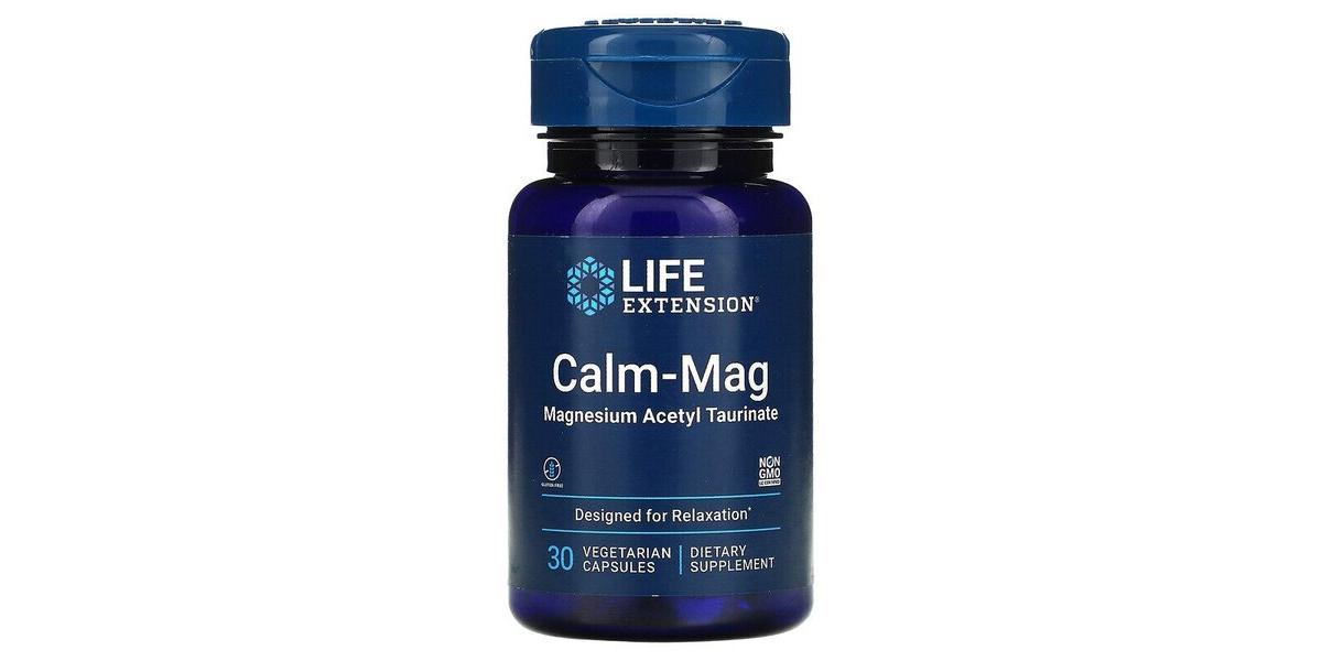 Life Extension Calm-Mag - 30 vcaps - Bodybuilding and Sports Supplements