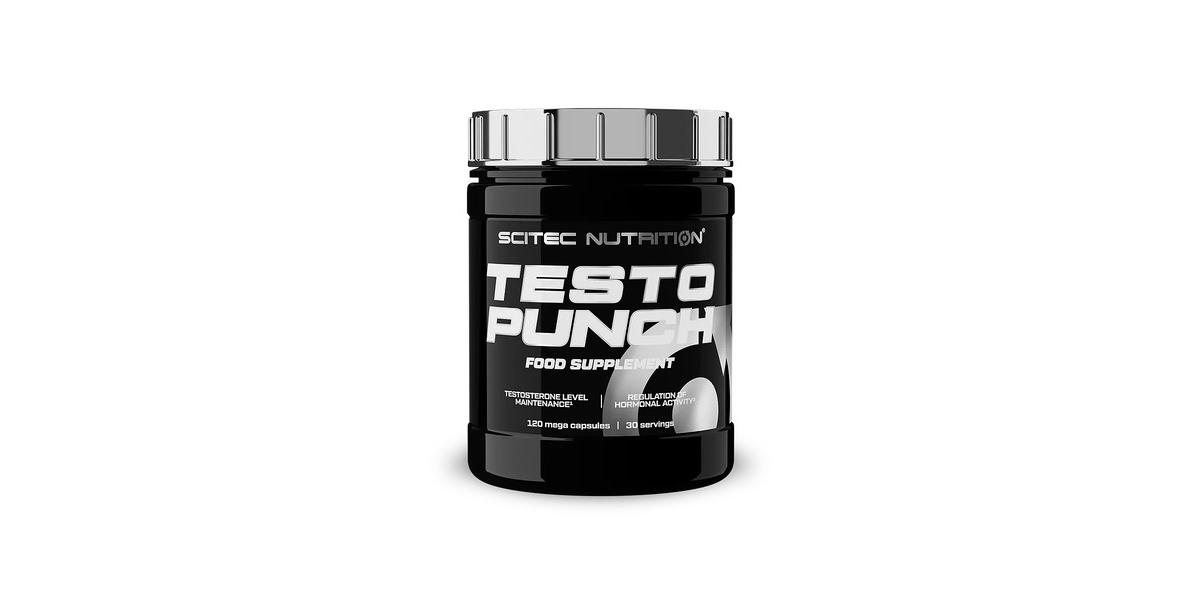 SciTec Testo Punch - 120 caps - Bodybuilding and Sports Supplements