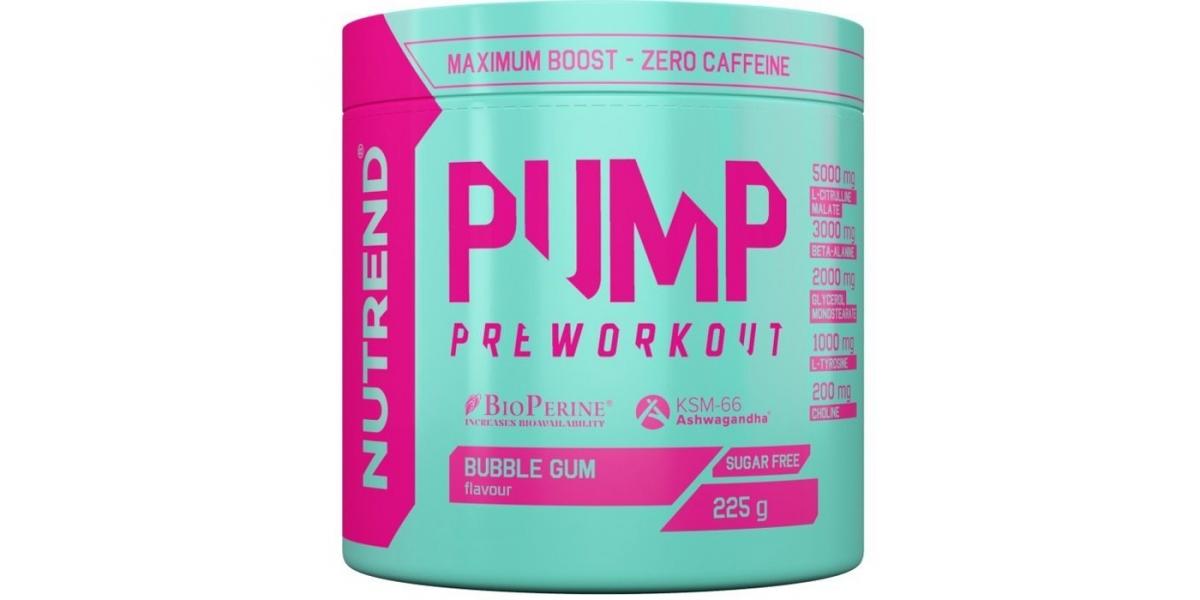 Nutrend Pump Pre-Workout - Bodybuilding and Sports Supplements